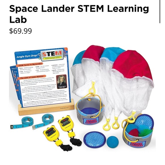 Lakeshore | Toys | Lakeshore Stem Science Lab Space Lander Activity Lab ...